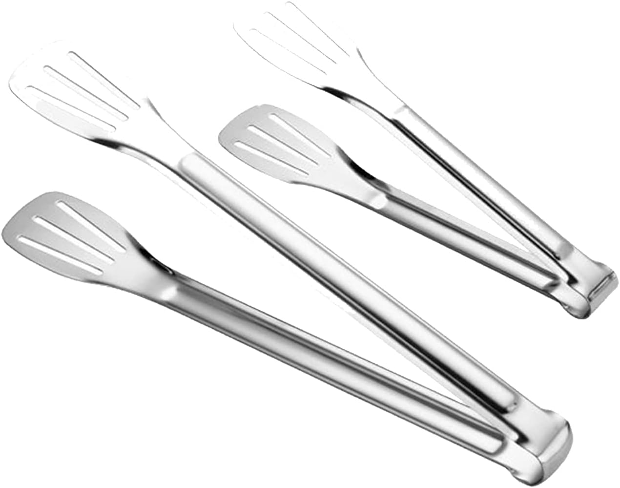 Amazon.com: 2 Pack Kitchen Tongs Stainless Steel Locking Cooking ...
