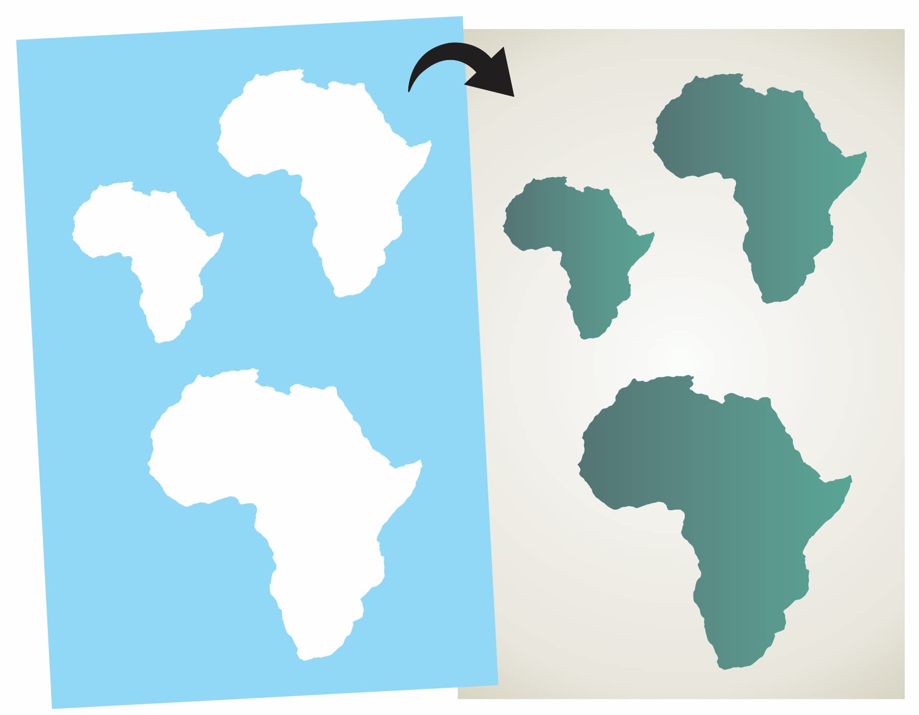 Continent Cutouts