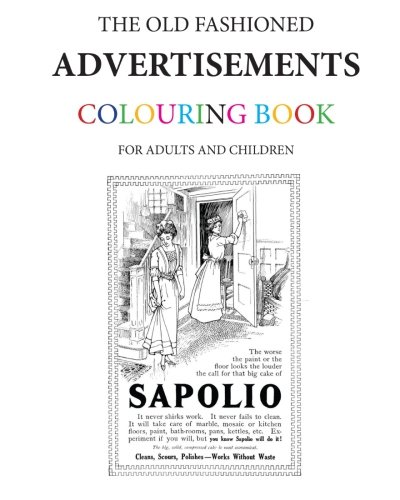 The Old Fashioned Advertisements Colouring Book: Amazon.co.uk: Morrison ...