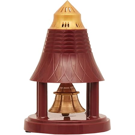 R&R Spirituals | Automatic Pooja small Temple Bell with stand ...