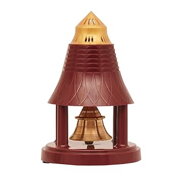 R&R Spirituals | Automatic Pooja small Temple Bell with stand ...