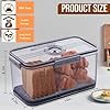 Amazon.com: Gifhomfix Bread Box Bread Boxes for Kitchen Counter ...