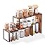 Vfelf Kitchen Countertop Organizer, Spice Rack Cabinet Organizer Shelf ...