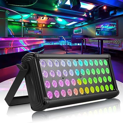 RGB Light Bar, DELIBANG LED Wall Washer dmx512 Flood Light 80W ...