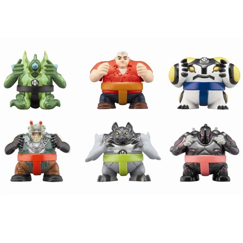 Buy Ben 10 Sumo Slammer Battle Set 3: Benwolf, Cannonbolt, Wildvine ...