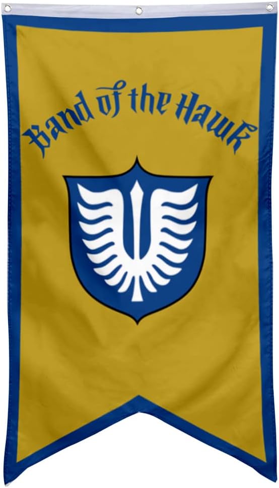 Amazon.com : Yanbooch Band of the Hawk Banner Flag 30x50 Inch Man Cave ...