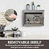 Amazon.com - MyGift 15 x 11 inch Wall Mounted Vintage Gray Solid Wood ...