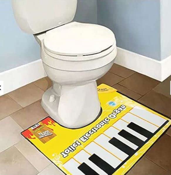 Arkit Toilet Electronic Piano Organ Game | Toe-Touch Play Keyboard ...