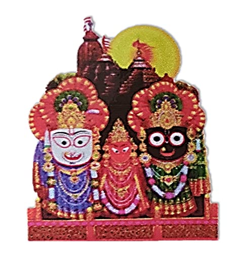 UNIq Lord Jagannath Vinyl Sticker Glossy Sticker for Car Bike Laptop ...