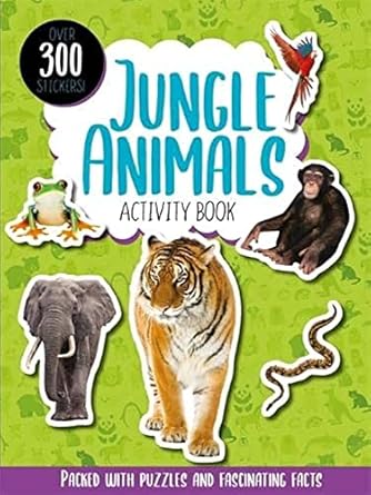 Buy Jungle Animals Activity Book Book Online at Low Prices in India ...