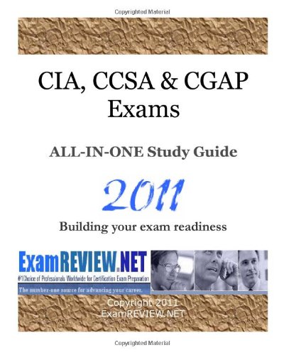 Amazon.com: CIA, CCSA & CGAP Exams All-in-one Study Guide 2011: ...