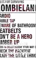 Unique Zombieland Rules Related Items Etsy Zombieland Enjoy The