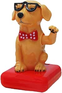 Amazon.com: Solar Powered Swinging Dog Figures, Funny Animal Car ...
