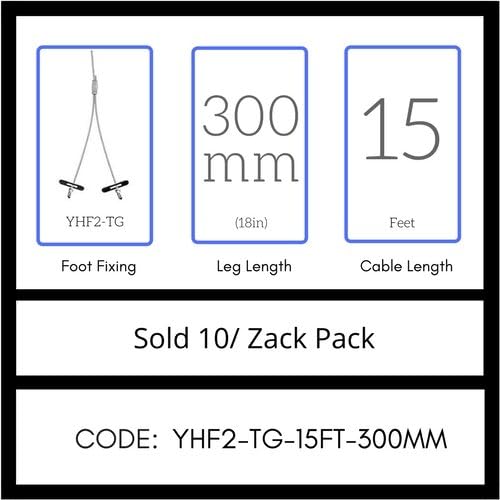 Amazon.com: Gripple No. 2 x 10' Y-Toggle Hangers (YHF2-TG-15FT-300MM ...