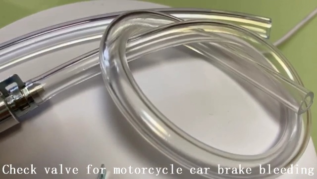 Watch Upgraded Brake bleeder check valve with bleeder screw caps on ...