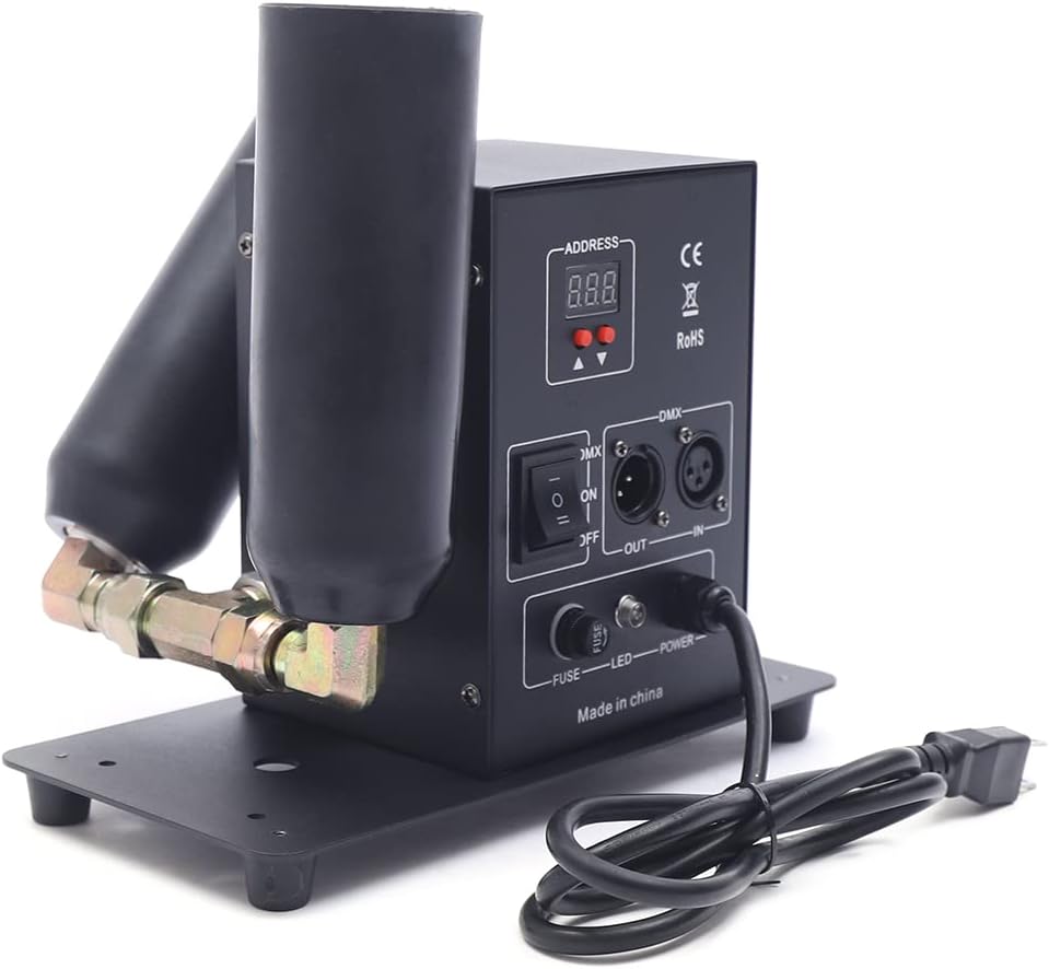 Amazon.com: Gdrasuya10 Double Pipe CO2 Jet Machine AC110V Co2 Cannon ...