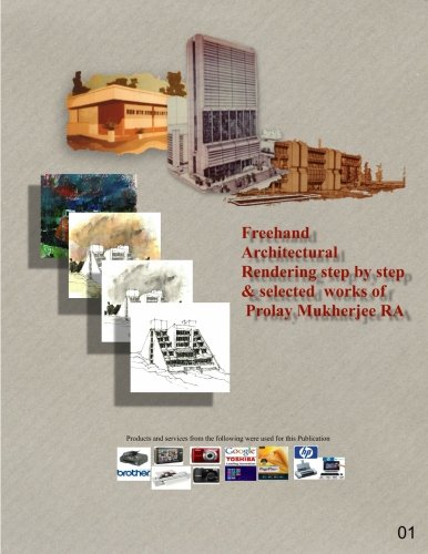 Freehand Architectural rendering Step By Step & Selected Works Of Prolay Mukherjee RA: Mukherjee ...