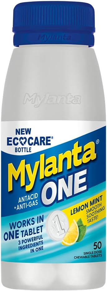 Amazon.com: Mylanta Antacid and Gas Relief, Maximum Strength Formula ...