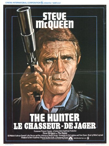 Amazon.com: The Hunter Poster Movie French 11x17 Steve McQueen Eli ...
