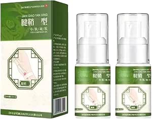 Amazon.com: KKINYAS 2Pcs Tendon Sheath and Heel P-ain Spray, Tendon ...