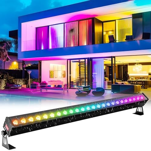 Amazon.com: Washer Stage Lights,24pc Beads 3W RGB LED Wall Washer Light ...
