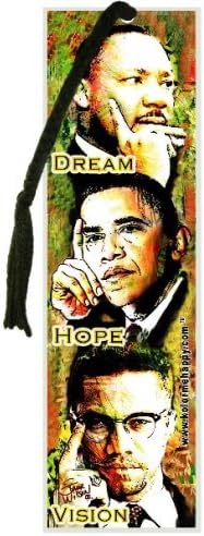Amazon.com: Malcolm X, Barack Obama, Martin Luther King Jr. Trio ...