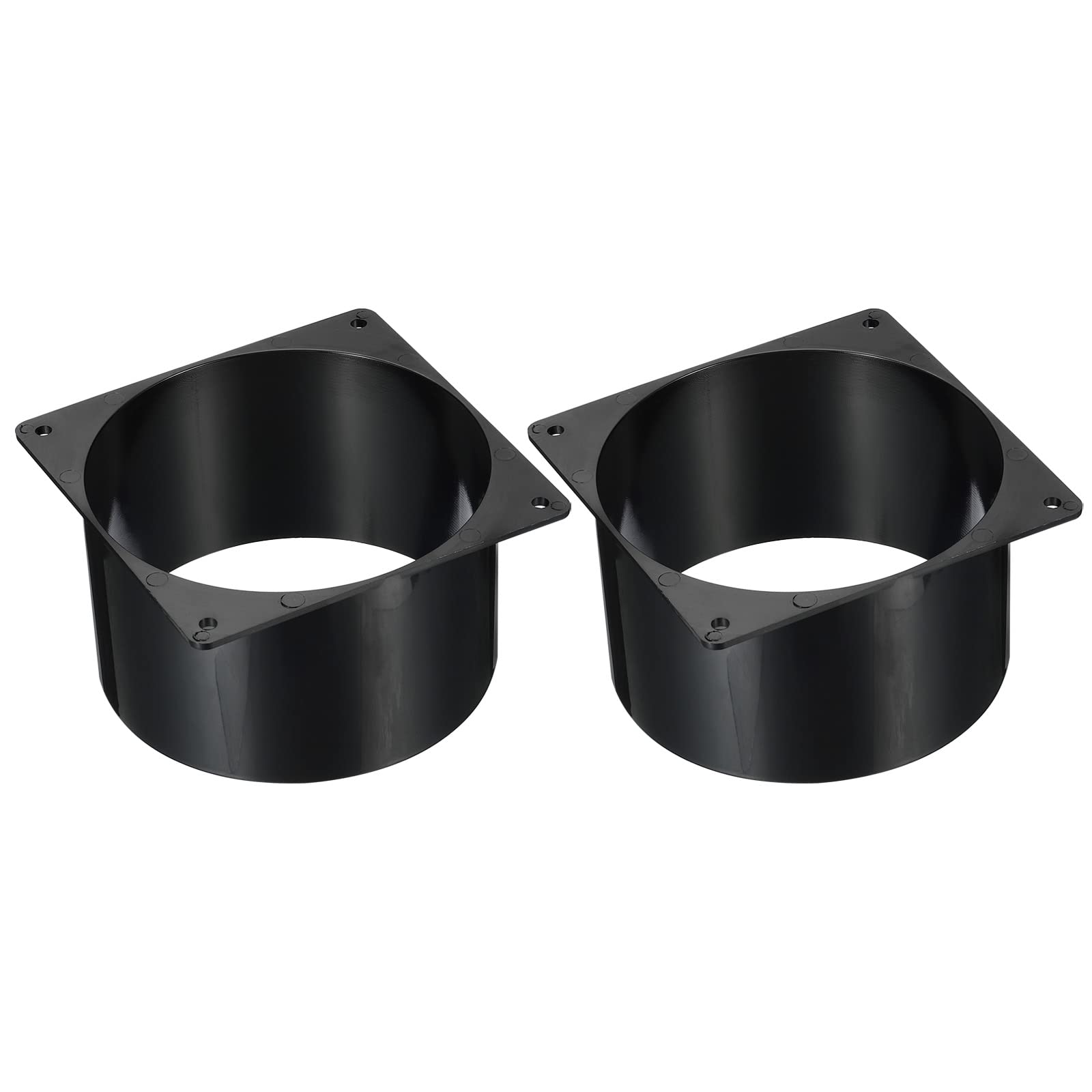 Amazon.com: PATIKIL 5" Duct Connector Flange, 2 Pack Dryer Vent Wall ...
