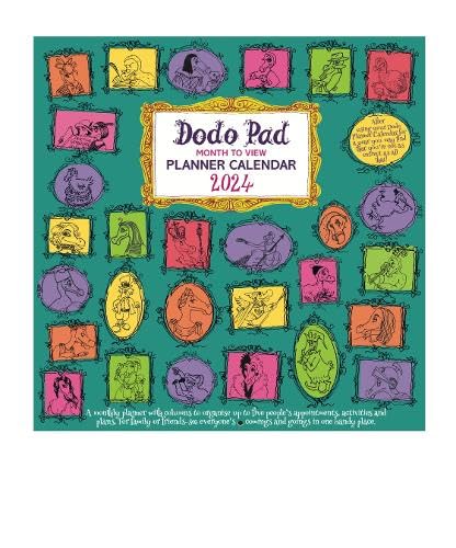 The Dodo Pad Family Planner Calendar 2024 -... by Dodo, Lord
