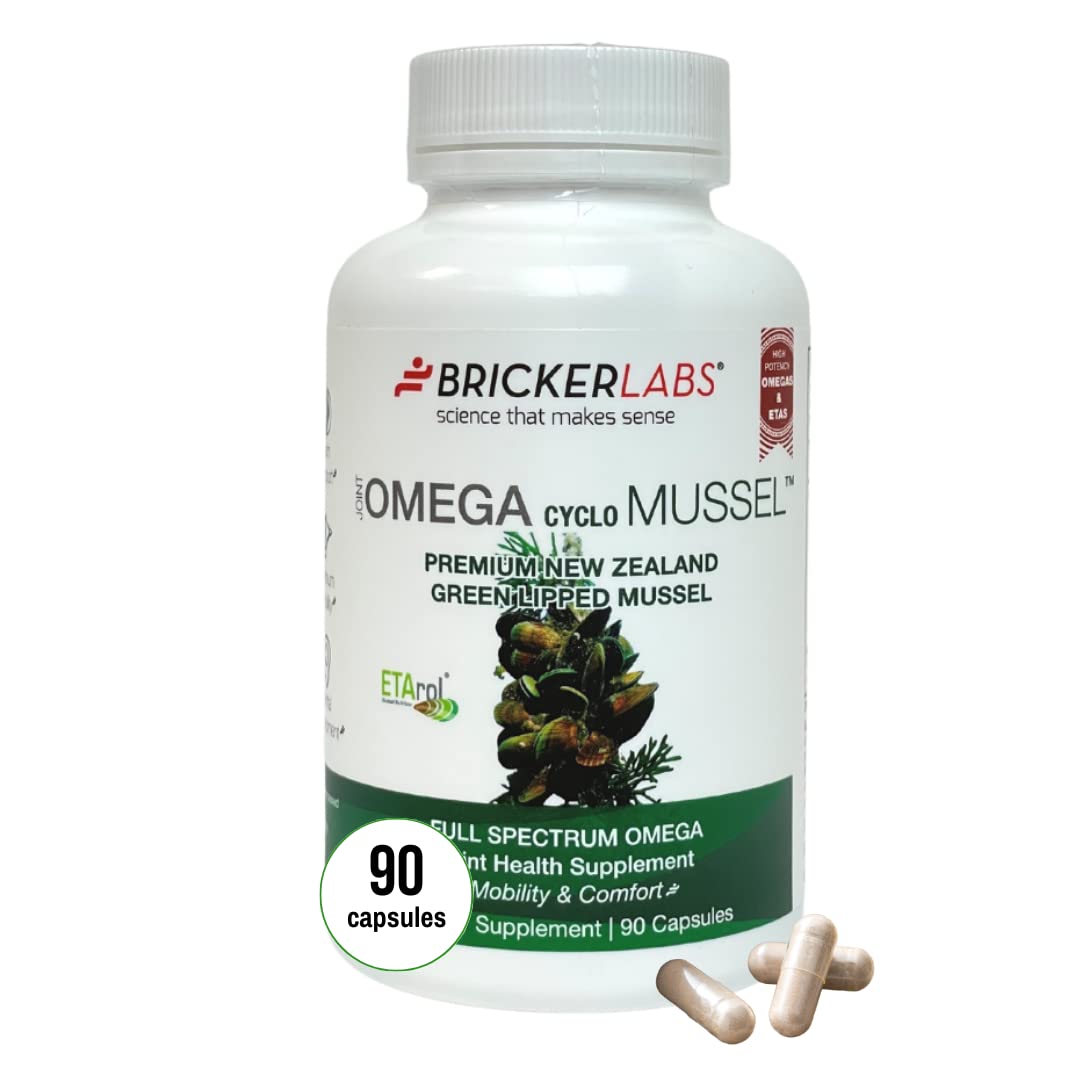 Buy Bricker Labs Omega Cyclo - Mussel Joint Supplement, Premium New ...