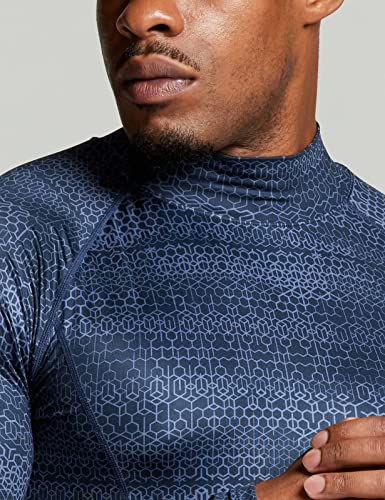 Snapklik.com : Mens Thermal Long Sleeve Compression Shirts, Mock ...