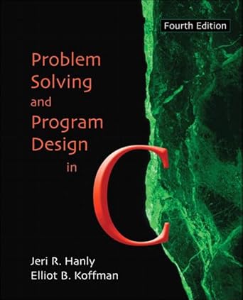 Amazon.com: Problem Solving and Program Design in C, Fourth Edition: 9780321198037: Hanly, Jeri ...