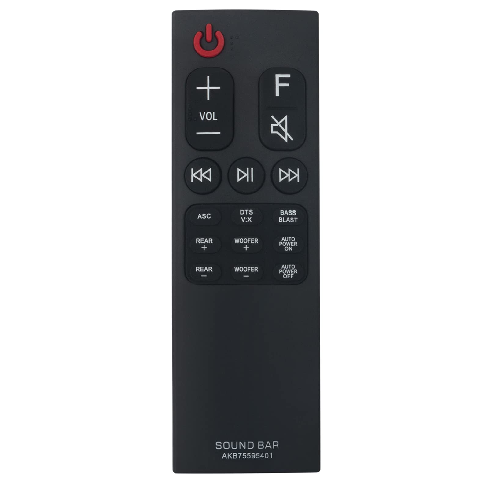 Replacement Remote Control Replacement Remote For LG Soundbar Models ...