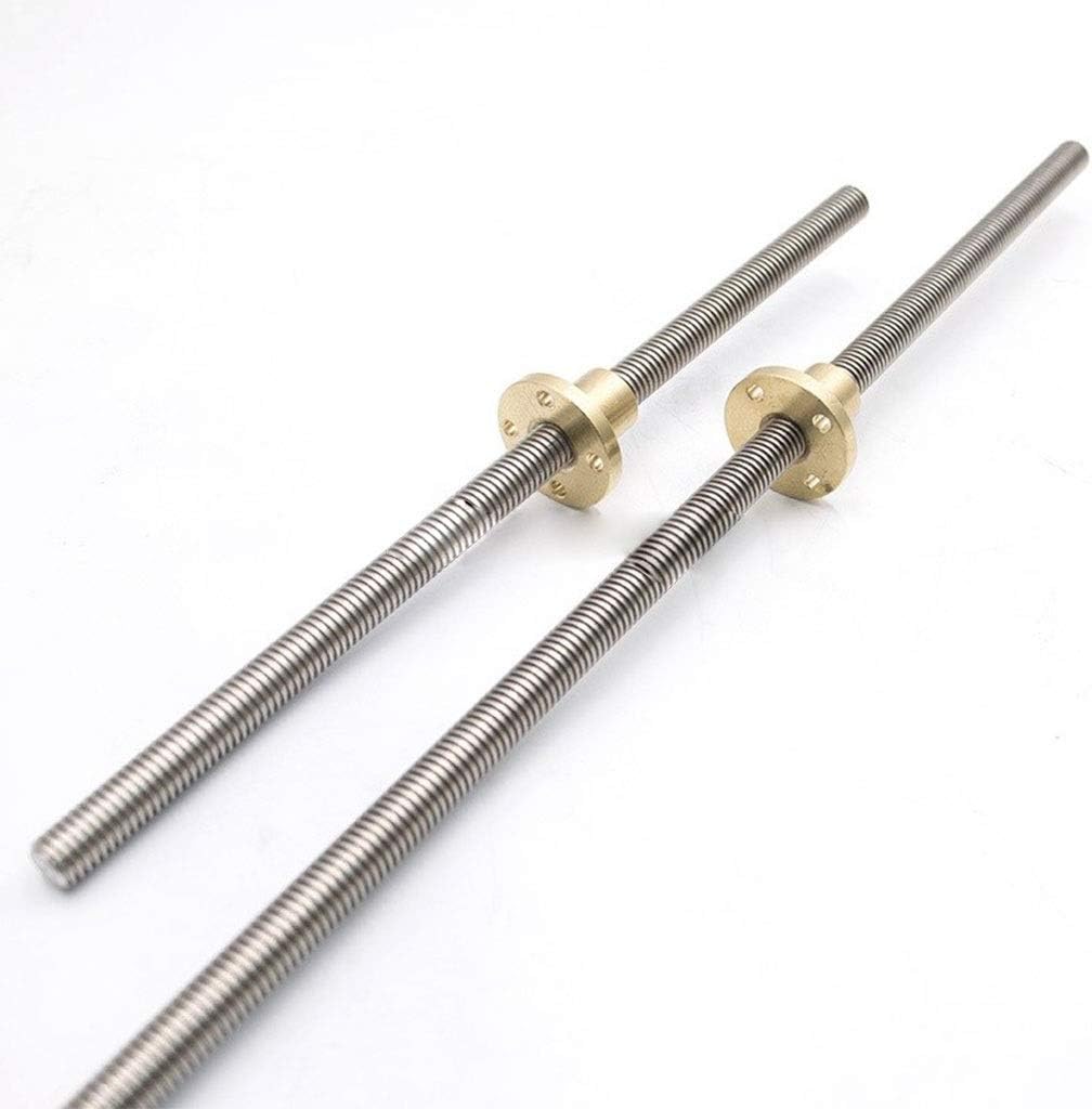 ADL 100mm 200mm 300mm 400mm 500mm 600mm T8 Threaded Rod, Z Axis Screw ...