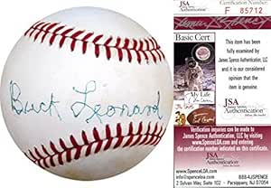 Buck Leonard Autographed Baseball - Autographed Baseballs at Amazon's ...