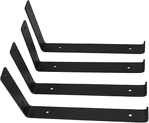 Amazon.com: Floating Shelf Brackets, L Shaped Shelf Brackets Easy ...