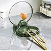 Amazon.com: Multifunction Kitchen Spatula Rack - Spoon Rest w/Lid ...