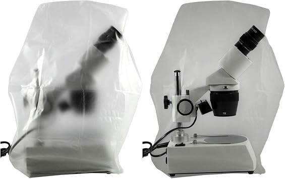 Amazon.com: Microscope Dust Cover (Small) Frosted, Transparent ...