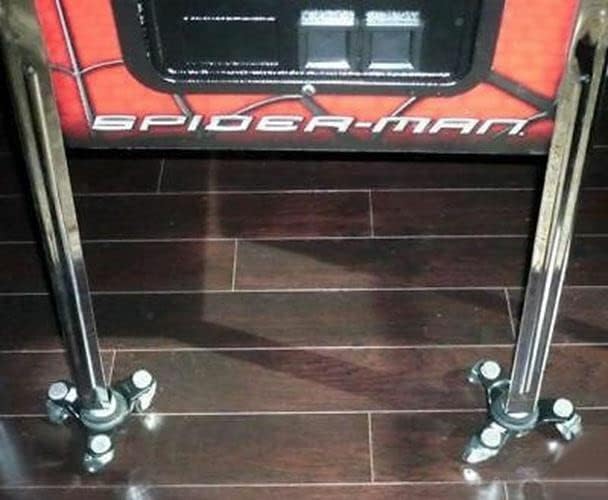 Amazon.com: ARC-POWER for 4 Piece Pinball Machine Caster Wheel Leg ...