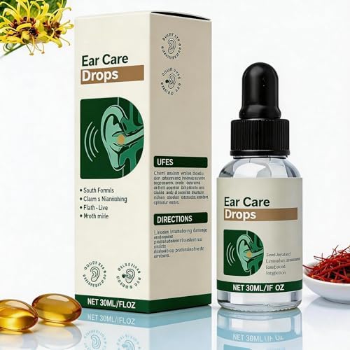 Ear Care Drops for Tinnitus Relief Gentle Natural Extracts Formula to ...