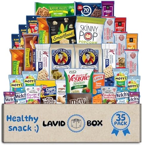Amazon.com: Snack Box | Care Package | Variety Assortment Pack for ...