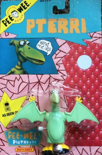 1988 PEE-WEE'S PLAYHOUSE PTERRI Wind-Up Action Figure RARE : Amazon.in ...