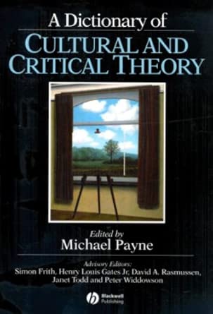 Amazon.com: Dictionary of Cultural Critical Theory: 9780631207535 ...