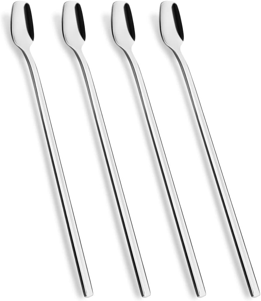 Amazon.com: GLAMFIELDS 12-Inch Long Handle Mixing Spoons, Iced ...