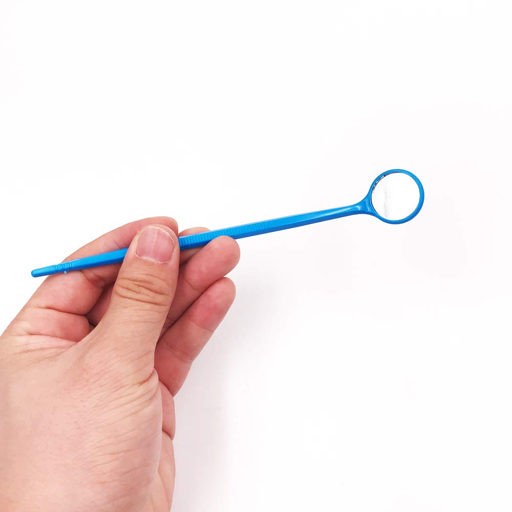 Snapklik.com : TENFLY 100pcs Disposable Dental Exam Mouth Mirrors Oral ...