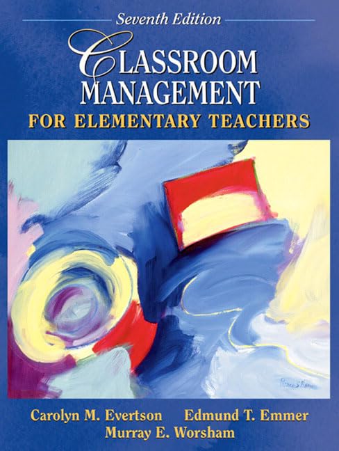 Amazon.com: Classroom Management for Elementary Teachers (7th Edition ...