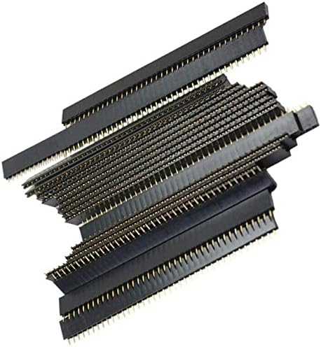 Super Debug 20Pcs 2.54mm 1×40 Pin Female Single Row Header Strip ...