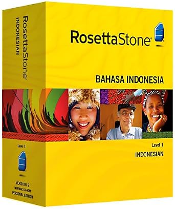 Amazon.com: Rosetta Stone V2: Indonesian Level 1 : Software