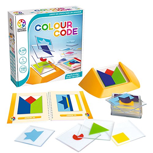 Smart Games – Colour Code, Puzzle Game with 100 Challenges, 5+ Years ...