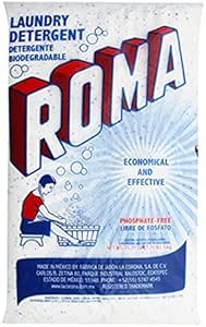 Amazon.com: ROMA LAUNDRY DETERGENT powder phosphate free 35.27 oz / 1 ...