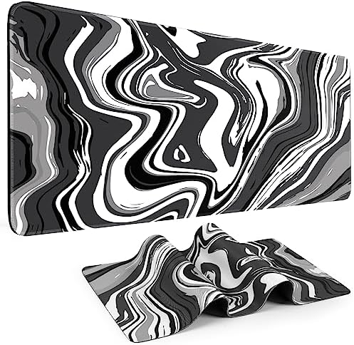 Amazon.com : Canjoy Gaming Mouse Pad, Fluid Pattern Mouse Pad 31.5x15 ...